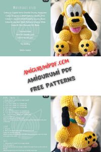 Dog Pluto Amigurumi Free PDF Pattern - Free Amigurumi Pdf Patterns