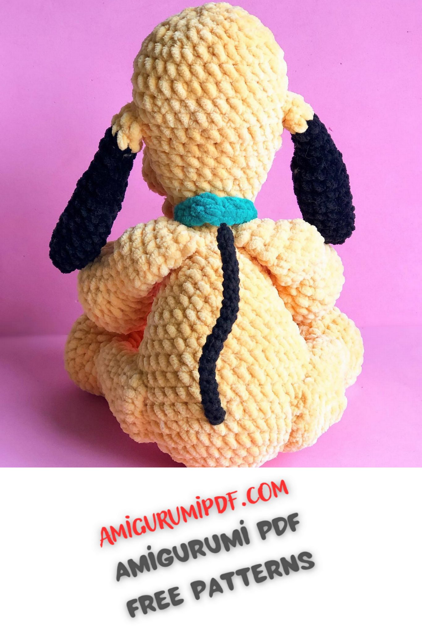 Dog Pluto Amigurumi Free PDF Pattern - Free Amigurumi Pdf Patterns